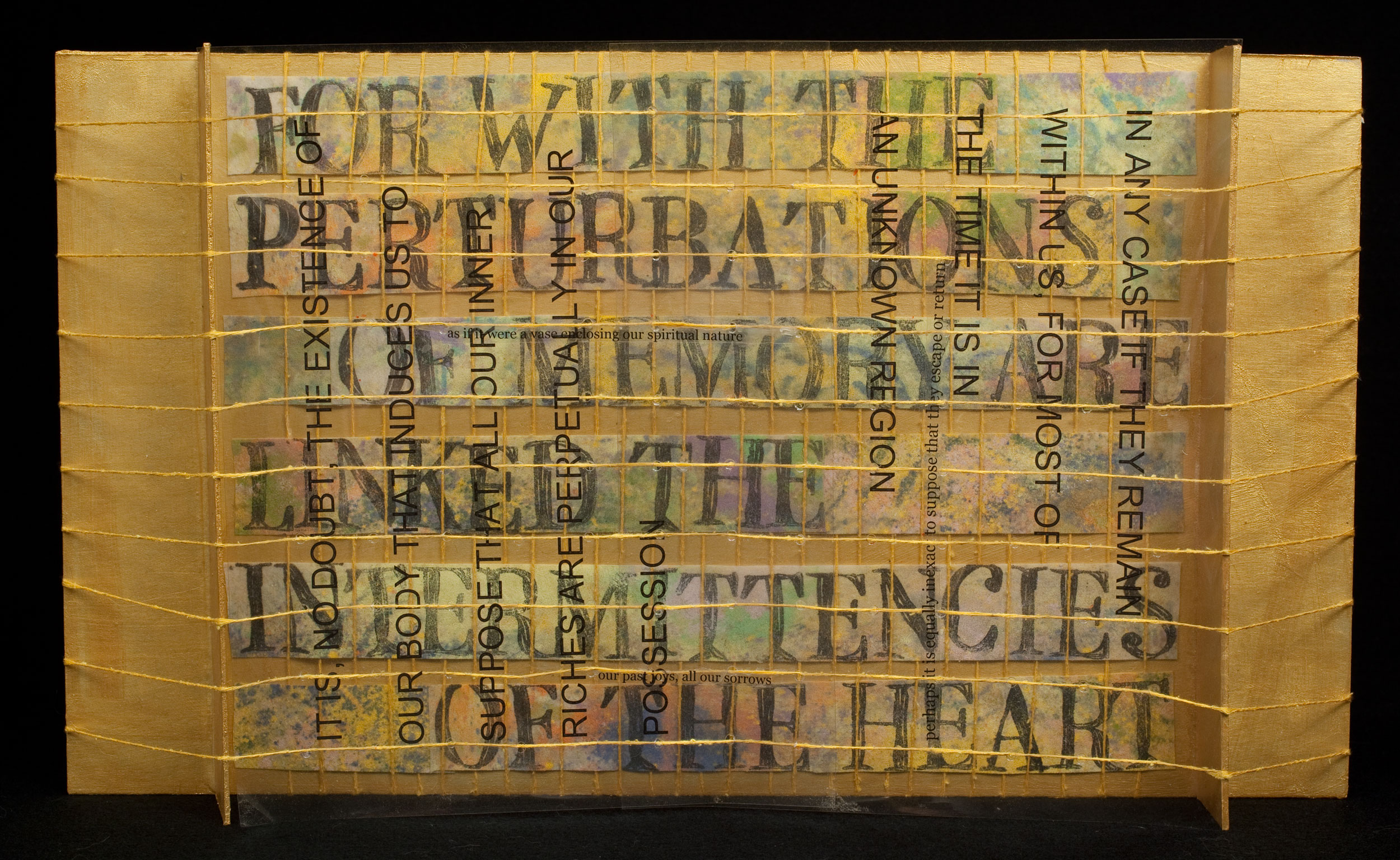 Eve Kosofsky Sedgwick | Works in Fiber, Paper, and Proust